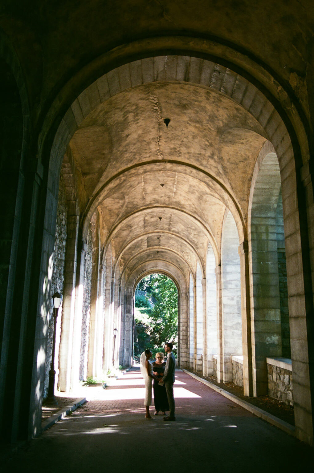 Shaanti + Trevor's Summer Fort Tryon Park Elopement - deirdrealston.com