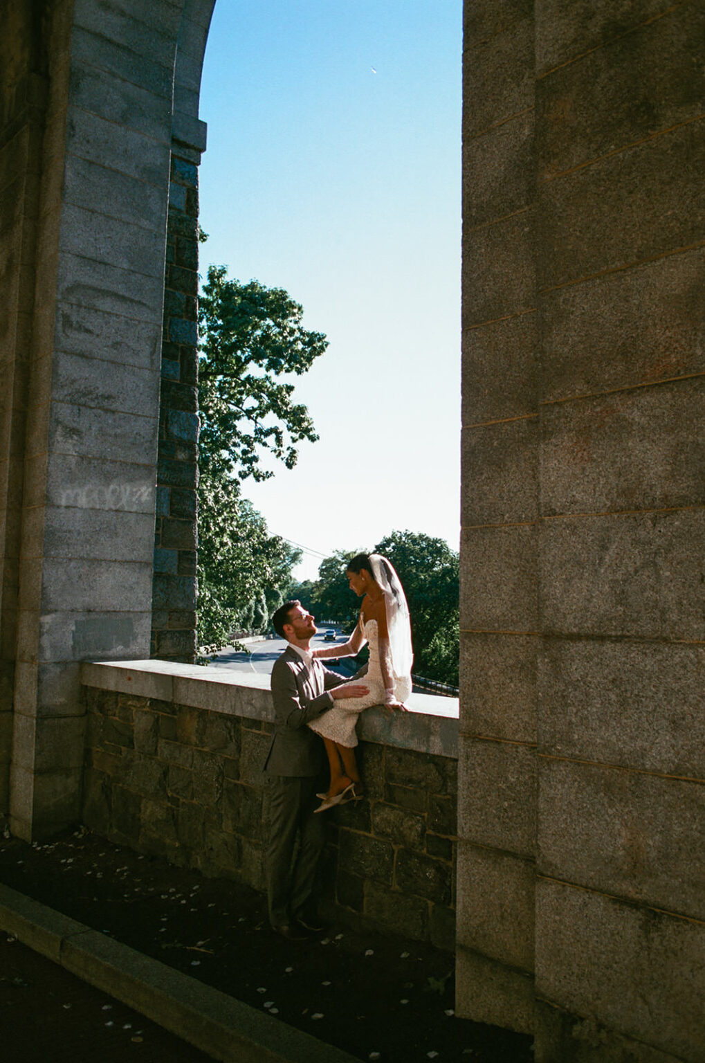Shaanti + Trevor's Summer Fort Tryon Park Elopement - deirdrealston.com
