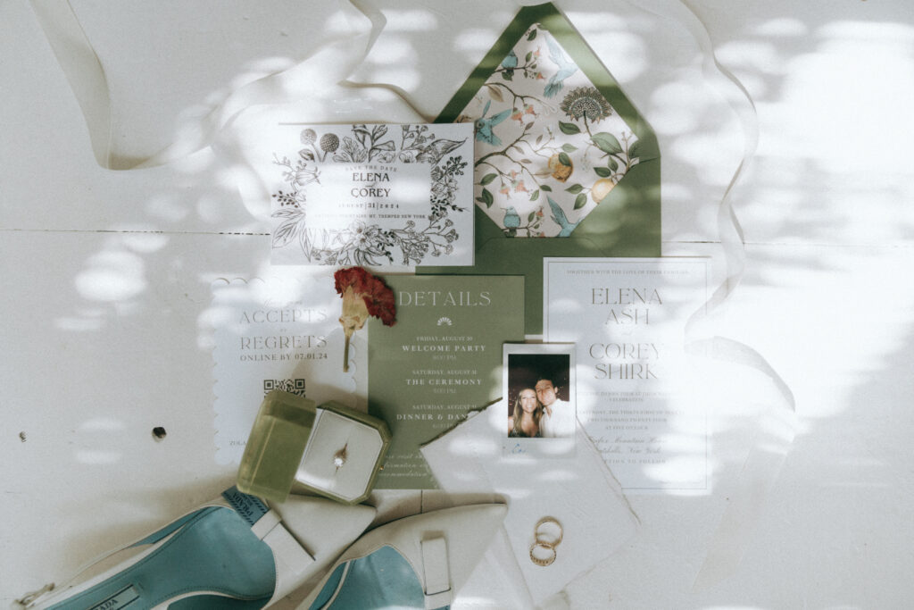 Elena + Corey's Foxfire Mountain House Wedding