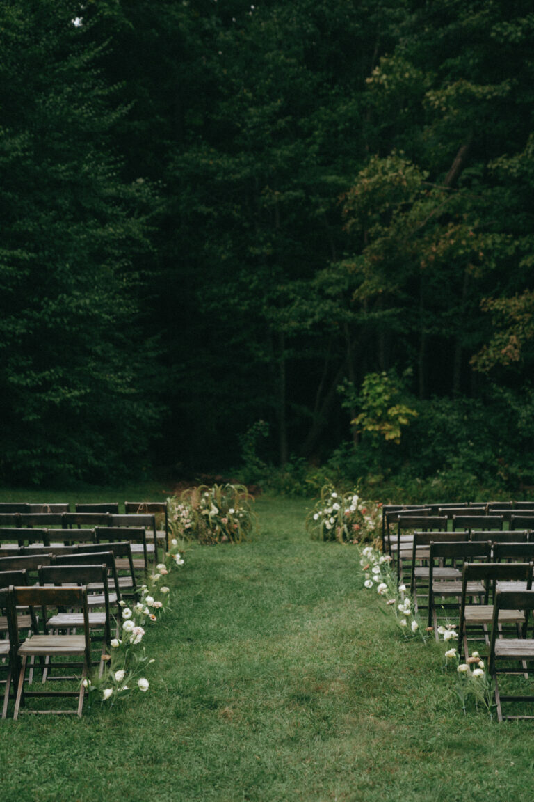 Elena + Corey's Foxfire Mountain House Wedding
