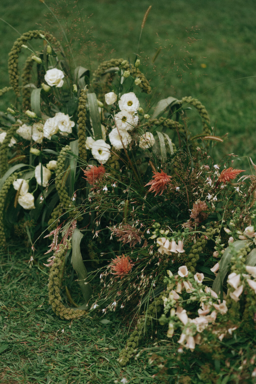 Elena + Corey's Foxfire Mountain House Wedding