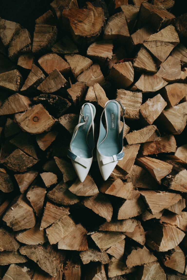 Elena + Corey's Foxfire Mountain House Wedding