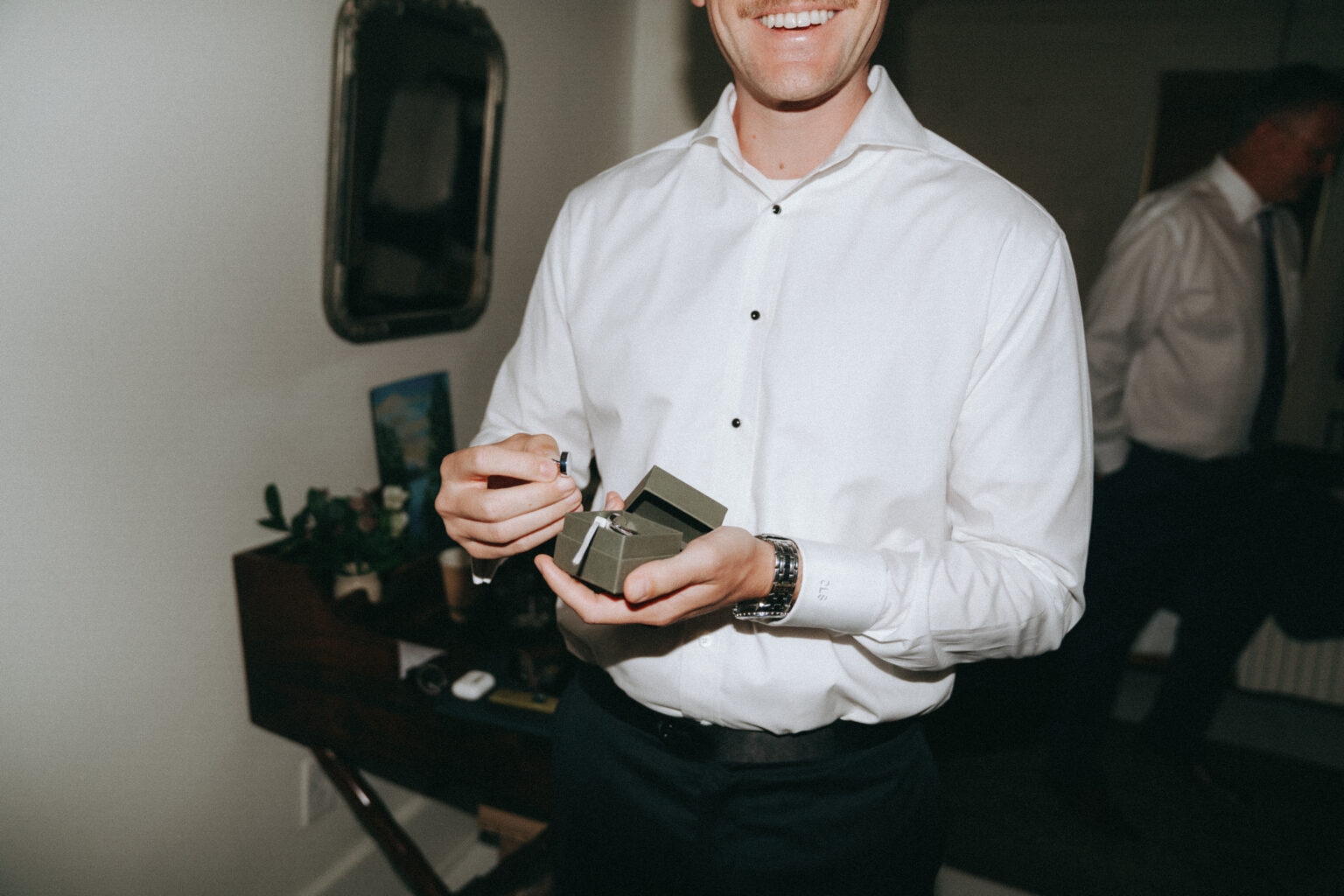 Elena + Corey's Foxfire Mountain House Wedding