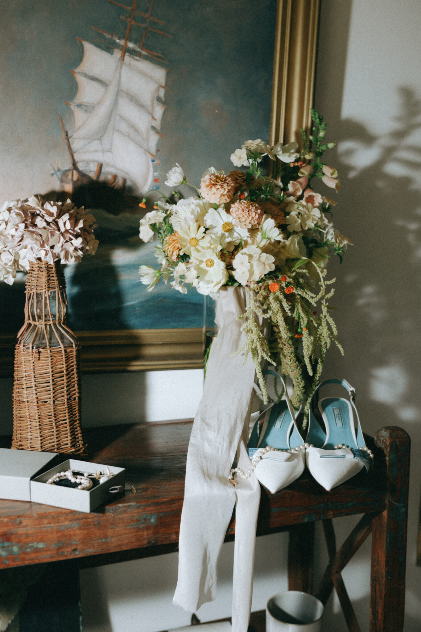 Elena + Corey's Foxfire Mountain House Wedding