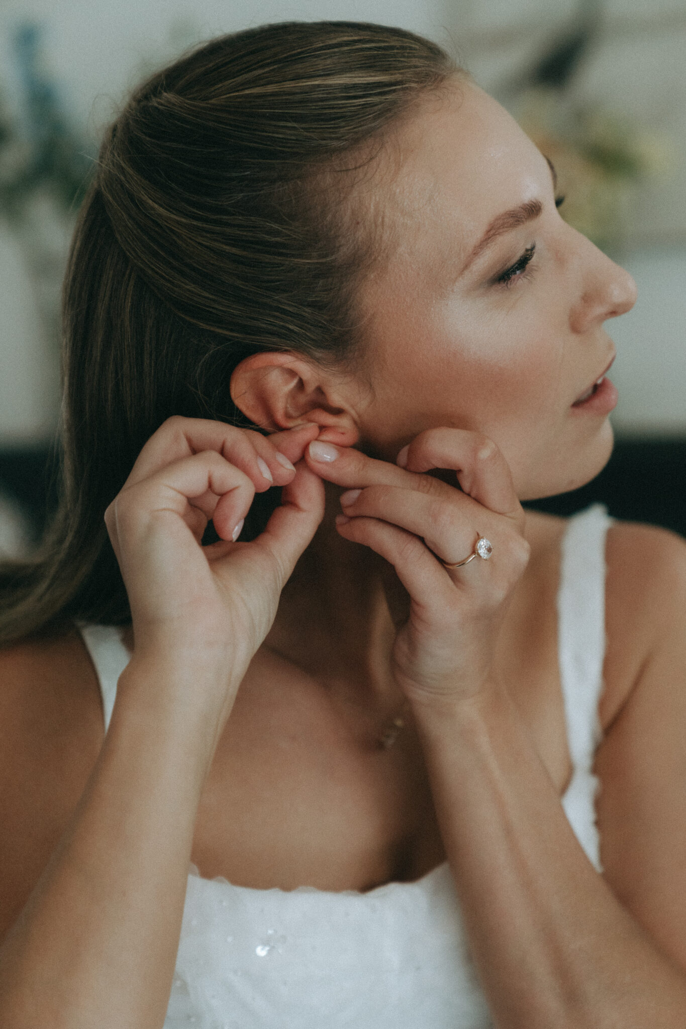 Elena + Corey's Foxfire Mountain House Wedding