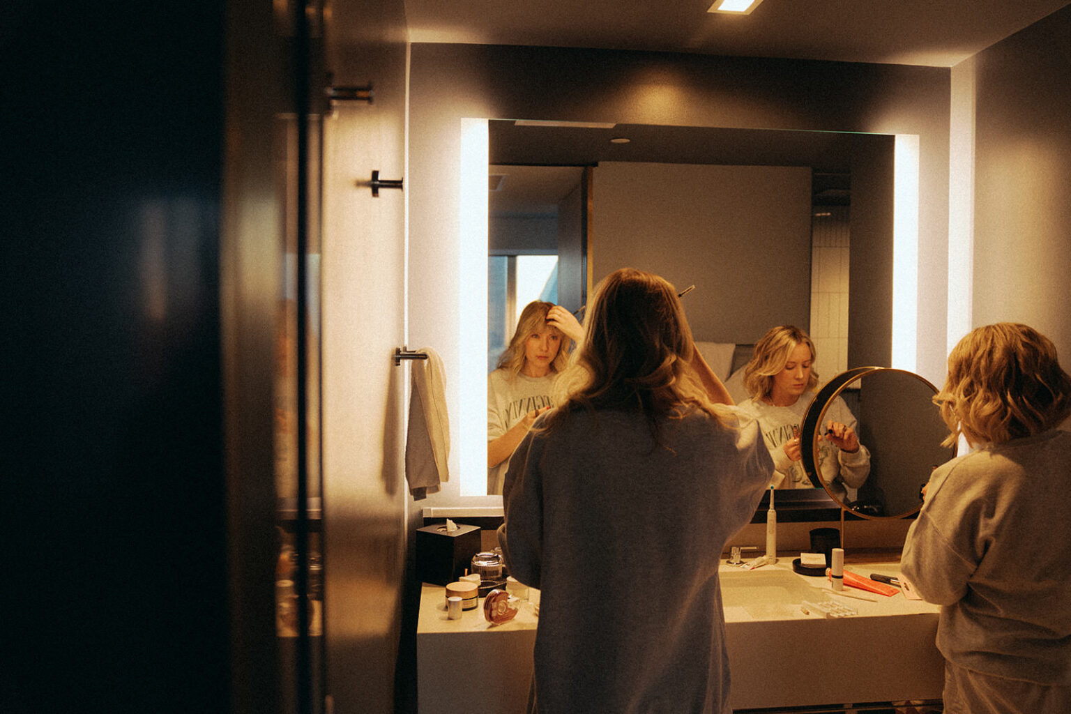 Bethany + Ash's Candlelit Intimate Wedding in Dallas - deirdrealston.com