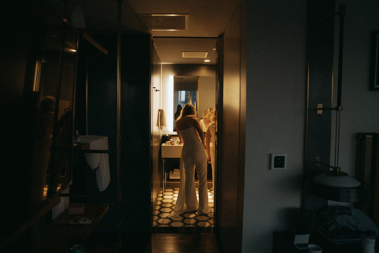 Bethany + Ash's Candlelit Intimate Wedding in Dallas - deirdrealston.com